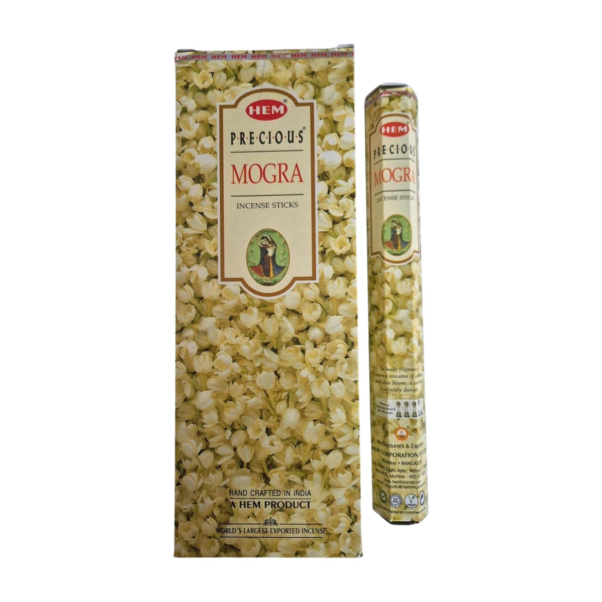 HEM - Mogra - 20 Incense Sticks